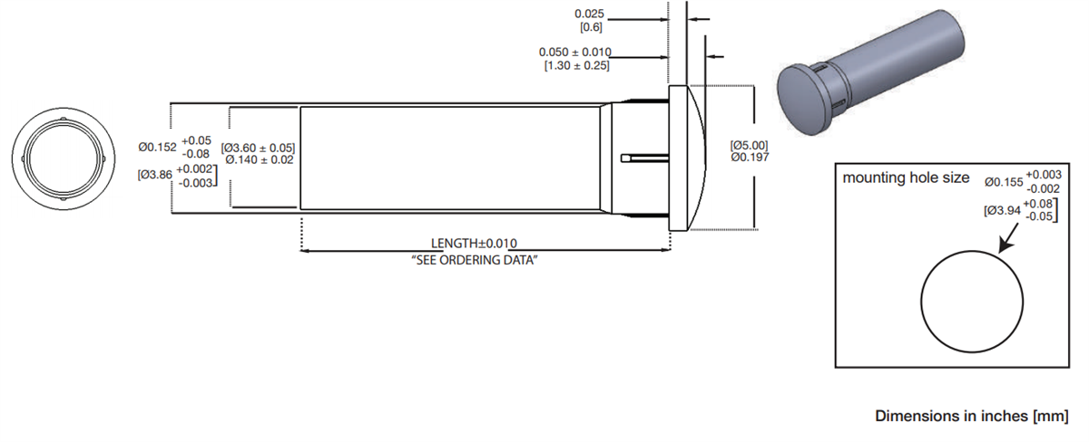 LFC Low Profile Diffused Rigid Light Pipes - VCC | Mouser