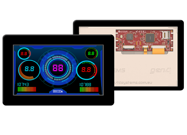 GEN4 Integrated Display Modules - 4D Systems | Mouser