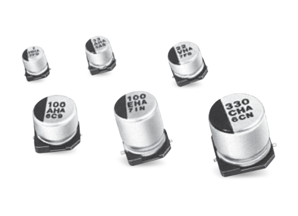 HA SMT Aluminum Electrolytic Capacitors - Panasonic | Mouser