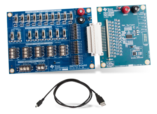 TIC12400EVM-KIT Interface Evaluation Module (EVM) - TI | Mouser