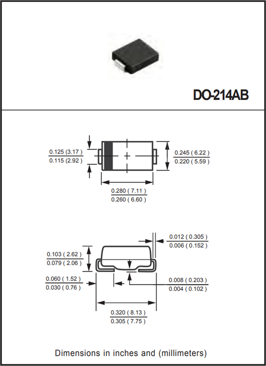 FMx Schottky Rectifiers - Rectron | Mouser