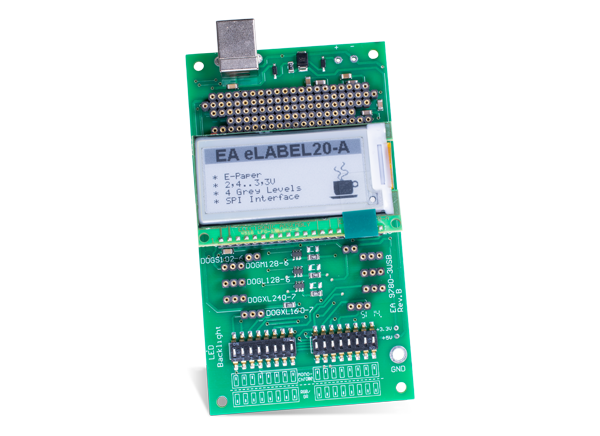 EVALELABEL20 Display Development Tool - DISPLAY VISIONS | Mouser