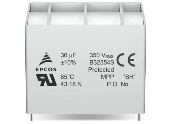 B32354S AC Filter Film Capacitors - EPCOS / TDK | Mouser