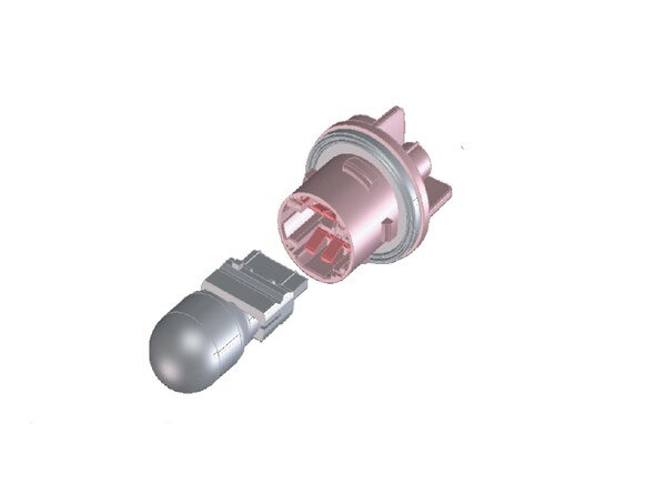 Automotive WT21 Bulb Sockets - Molex | Mouser