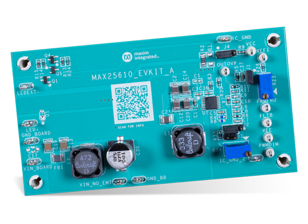 MAX25610 Evaluation Kit - Analog Devices / Maxim Integrated | Mouser