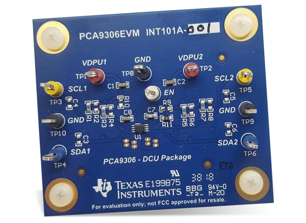 PCA9306EVM I2C Translator Evaluation Module (EVM) - TI | Mouser