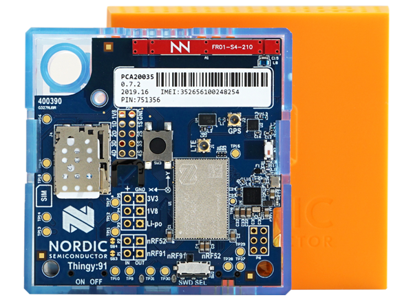 Thingy:91 Multisensor Prototyping Kit - Nordic | Mouser