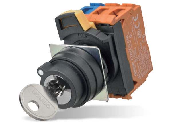 A22NK Key-Type Selector Switches - Omron Industrial Automation | Mouser