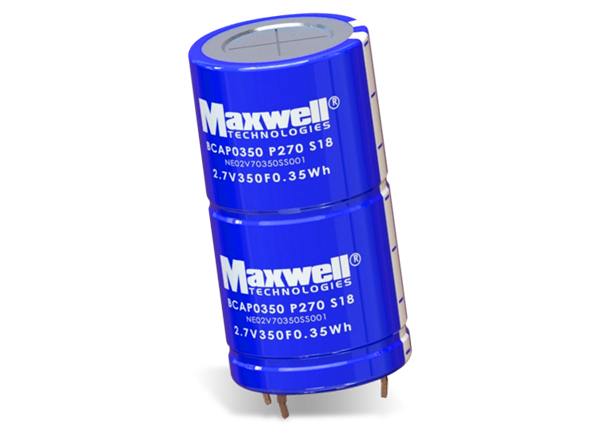 2.7V 350F Ultracapacitor Cell - Maxwell | Mouser