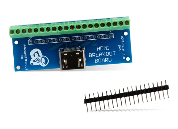 HDMI Breakout Board - Gravitech | Mouser