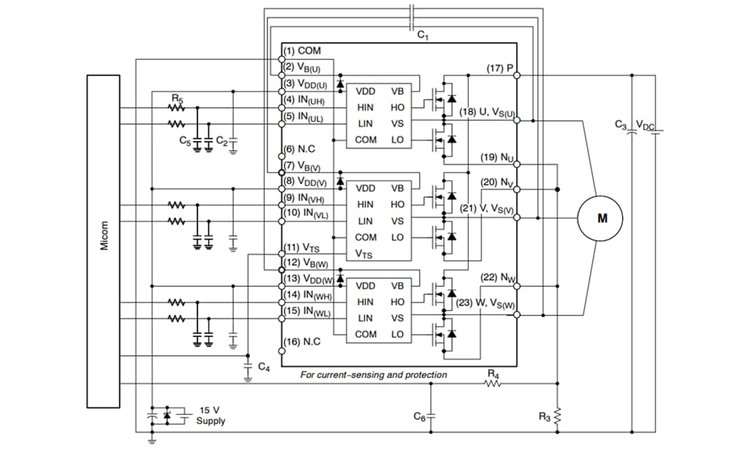 FSB50250B & FSB50250BS Motion SPM® 5 Modules - onsemi | Mouser