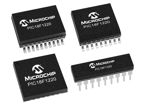 PIC18F1220 & PIC18F1320 8-Bit Microcontrollers - Microchip Technology | Mouser