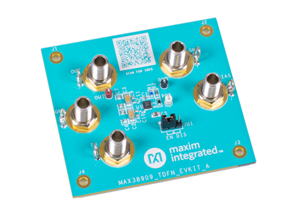 MAX38909 TDFN Evaluation Kit - Analog Devices / Maxim Integrated | Mouser