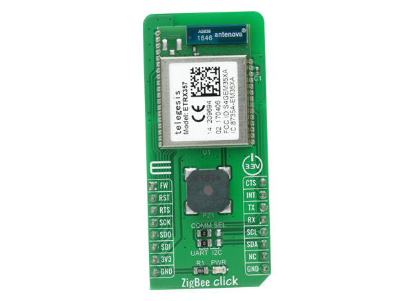 ZigBee Click - Mikroe | Mouser