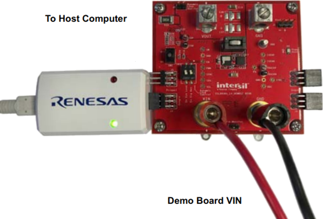 ISLUSBEVAL1Z USB to PMBus™ Adapter - Renesas | Mouser
