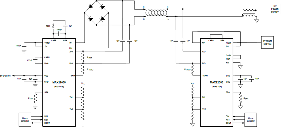 MAX22088 Home Bus Transceivers - ADI | Mouser