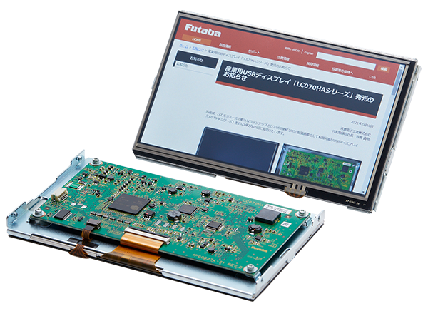 LC070HA TFT-LCD Module - Futaba | Mouser