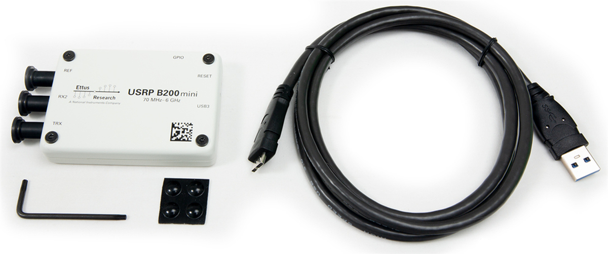 B200mini Ettus USRP 70MHz-6GHz SDR/Cognitive Radio - Digilent | Mouser