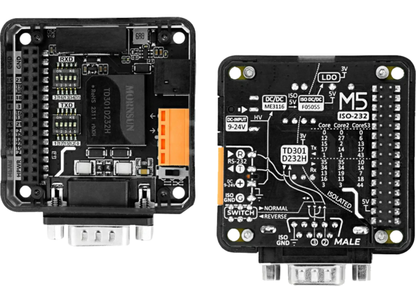 RS232 Interface Modules 13.2 - M5Stack | Mouser