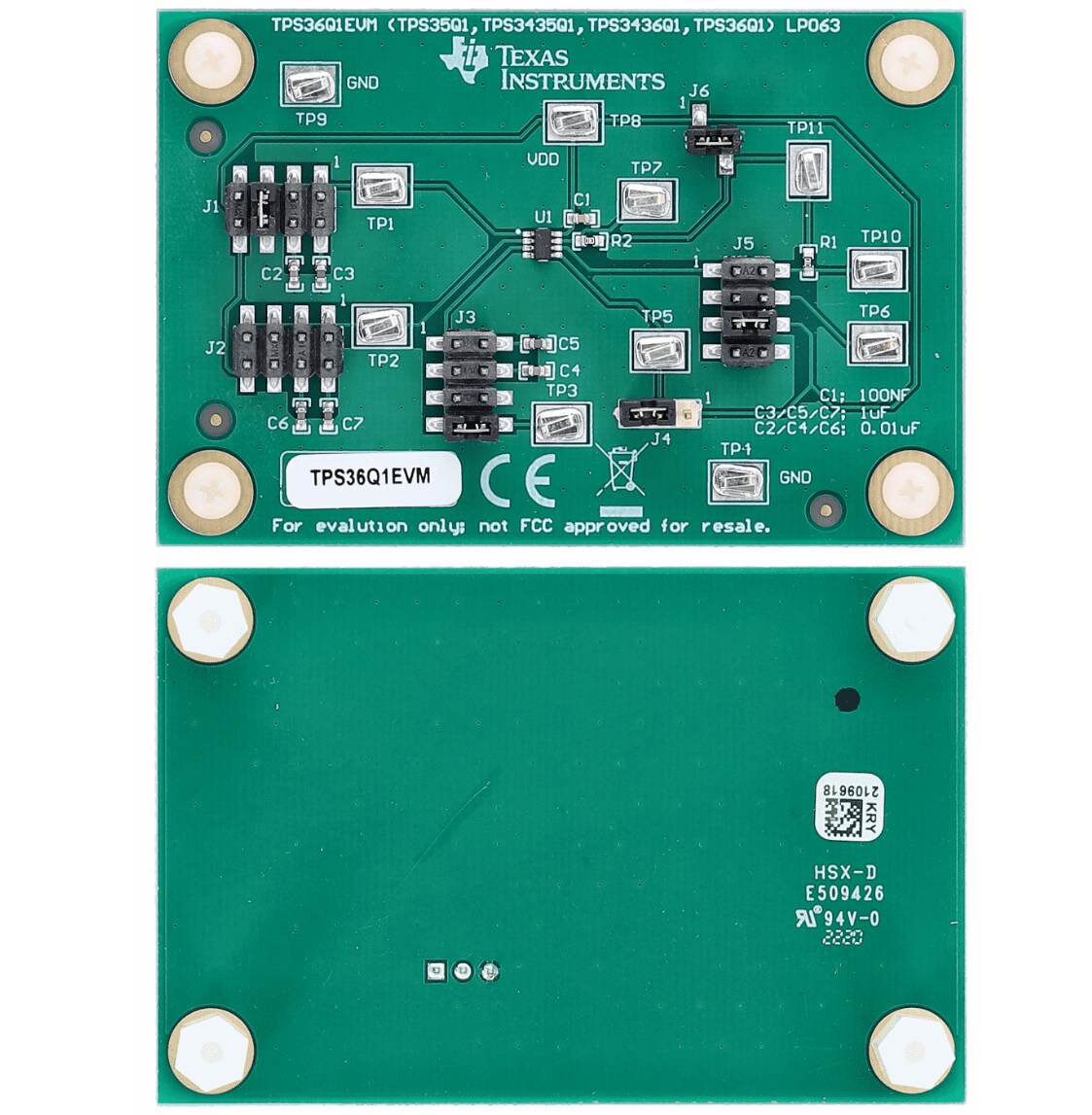 TPS36Q1EVM Evaluation Module - TI | Mouser
