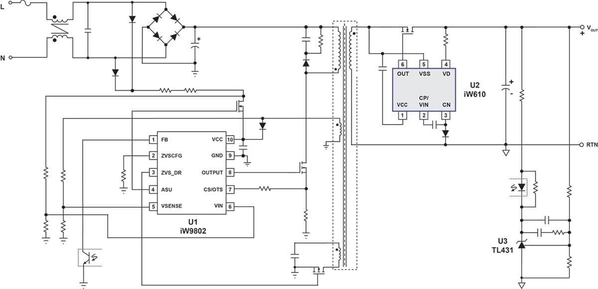iW610 Digital Synchronous Rectifier Controllers - Renesas | Mouser