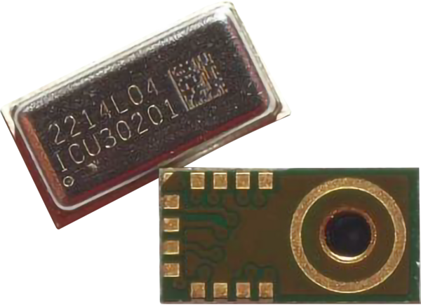 ICU-30201 Ultrasonic Time-of-Flight Range Sensor - TDK InvenSense | Mouser