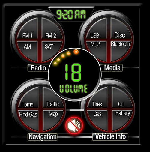 Keeping the Feel in Automotive Touch Controls | Mouser